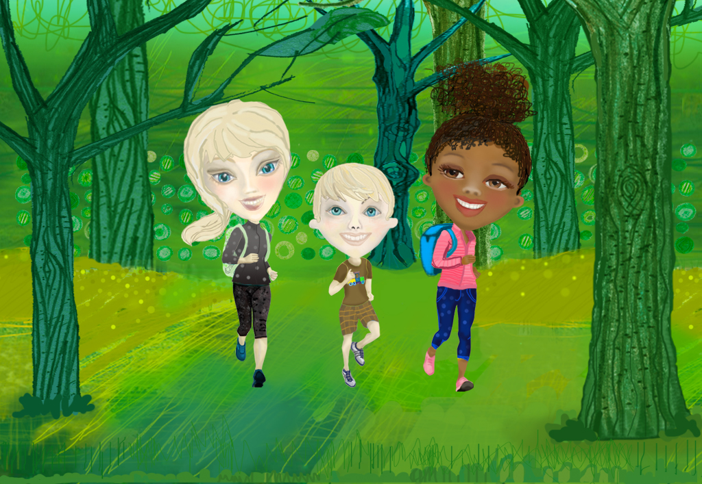 Blueberry Friends | Interactive book, video game, magical story full of ...